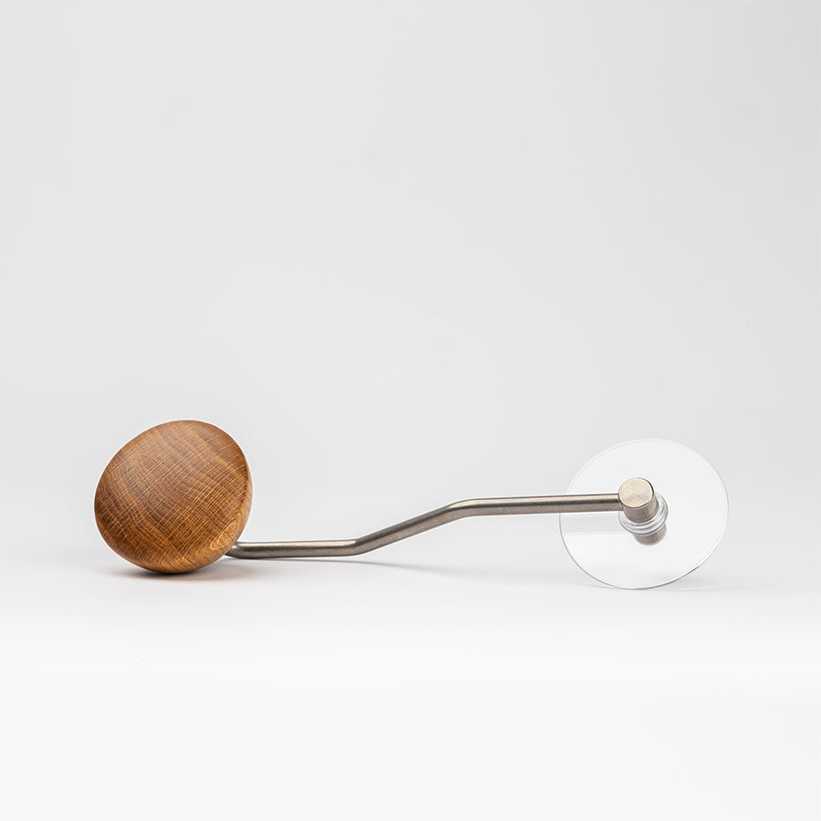 Comandante XXL-Crank, XXL-Kurbel mit Big Joe Knauf Eiche natur – CAPTN ...